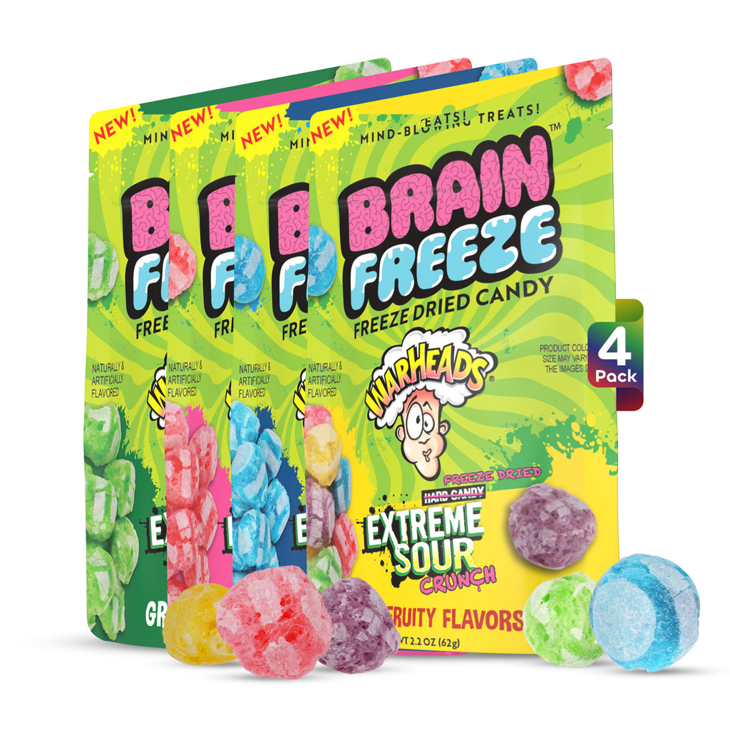 Brain Freeze X Warheads Mix– Brain Freeze™ Freeze Dried Candy