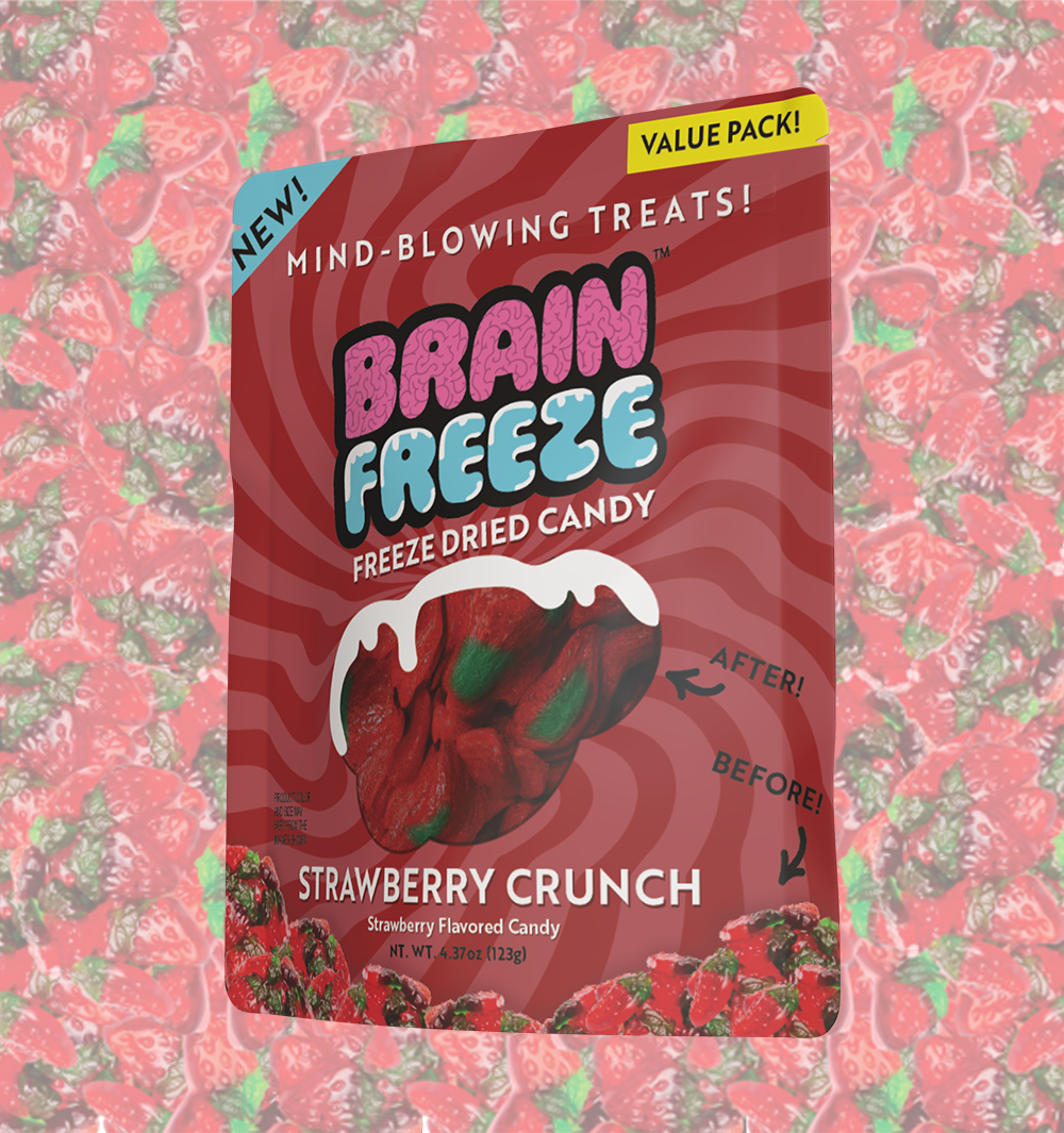 Brain Freeze™ Freeze Dried Candy