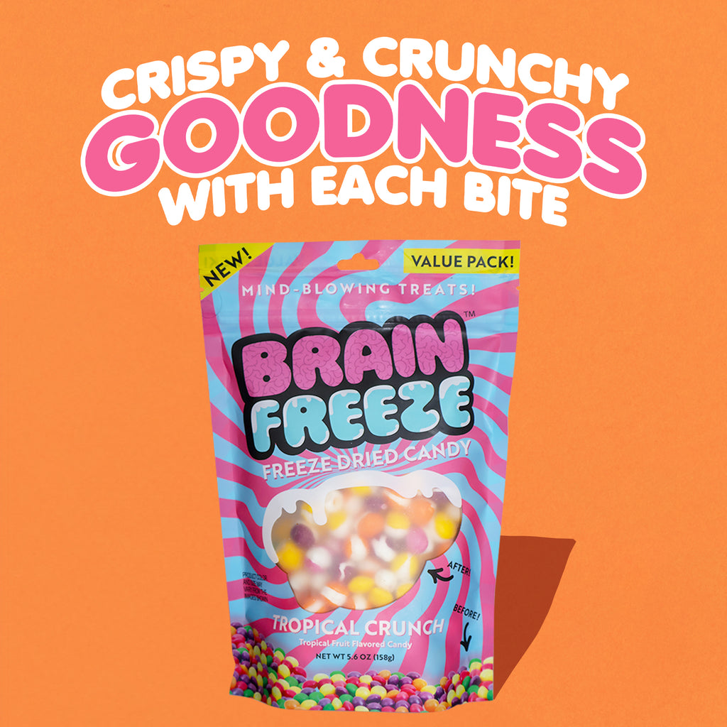 Tropical Crunch - Single– Brain Freeze™ Freeze Dried Candy